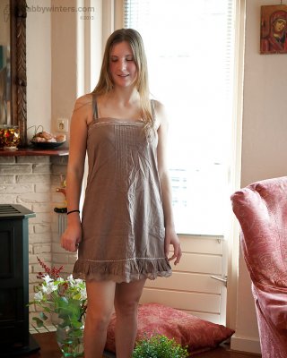 Beautiful first time amateur Lucie L bares her large all natural tits Porn Pictures, XXX Photos ...